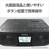 Sony CD Radio Recorder CFD-S401: LCD, Karaoke, Battery-Powered, White - Walmart.com