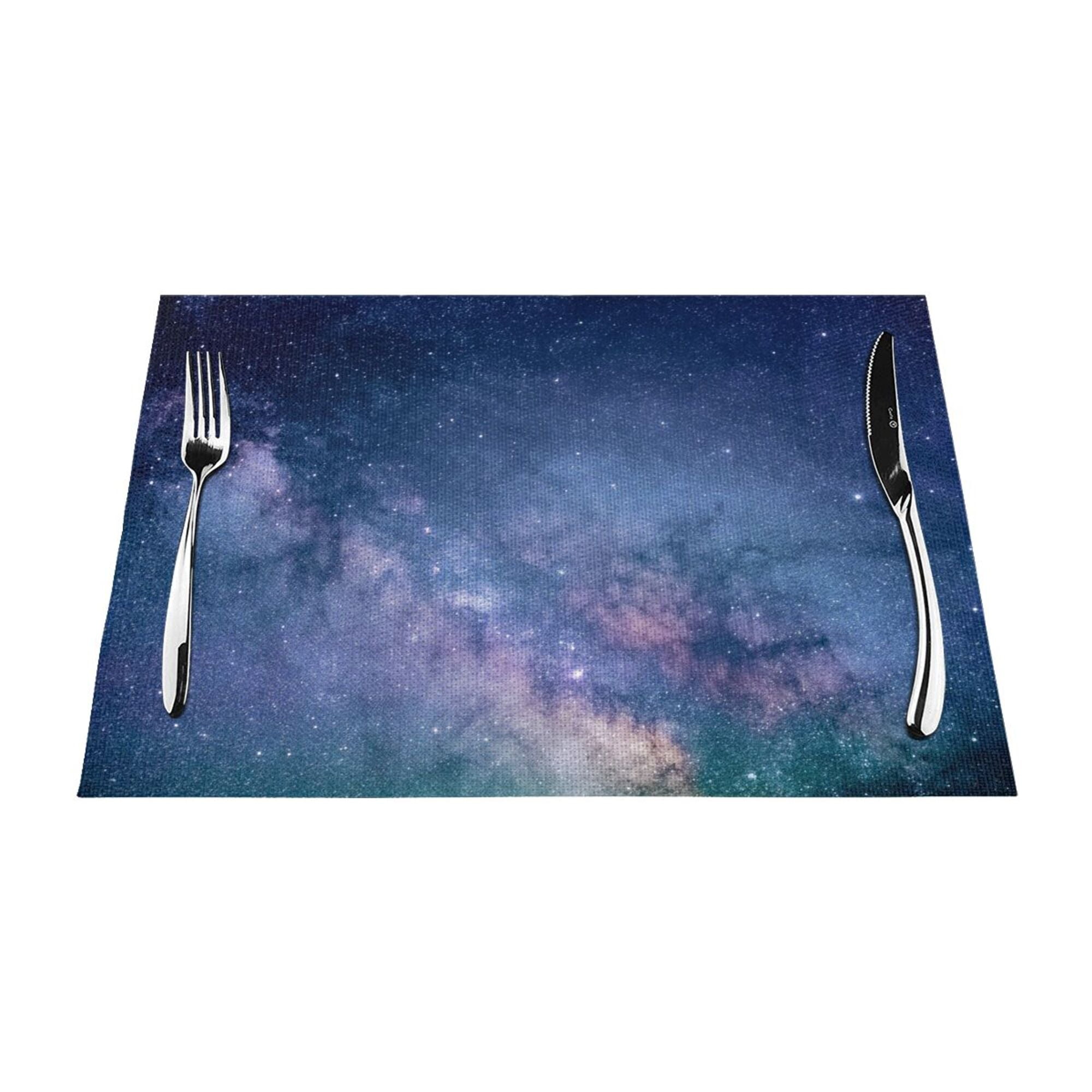 YFYANG Washable Heat-Resistant Placemats, 70% PVC/30% Polyester ...