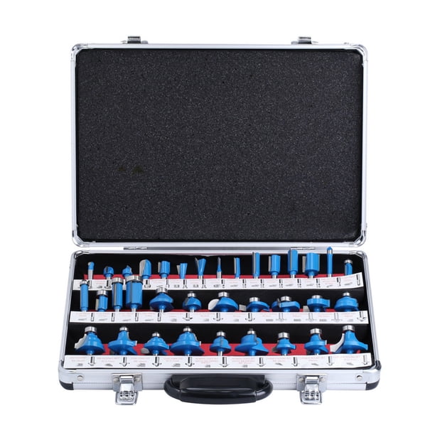 mmirethe 35piece Multifunction Shank Woodworking Router Bits For ...