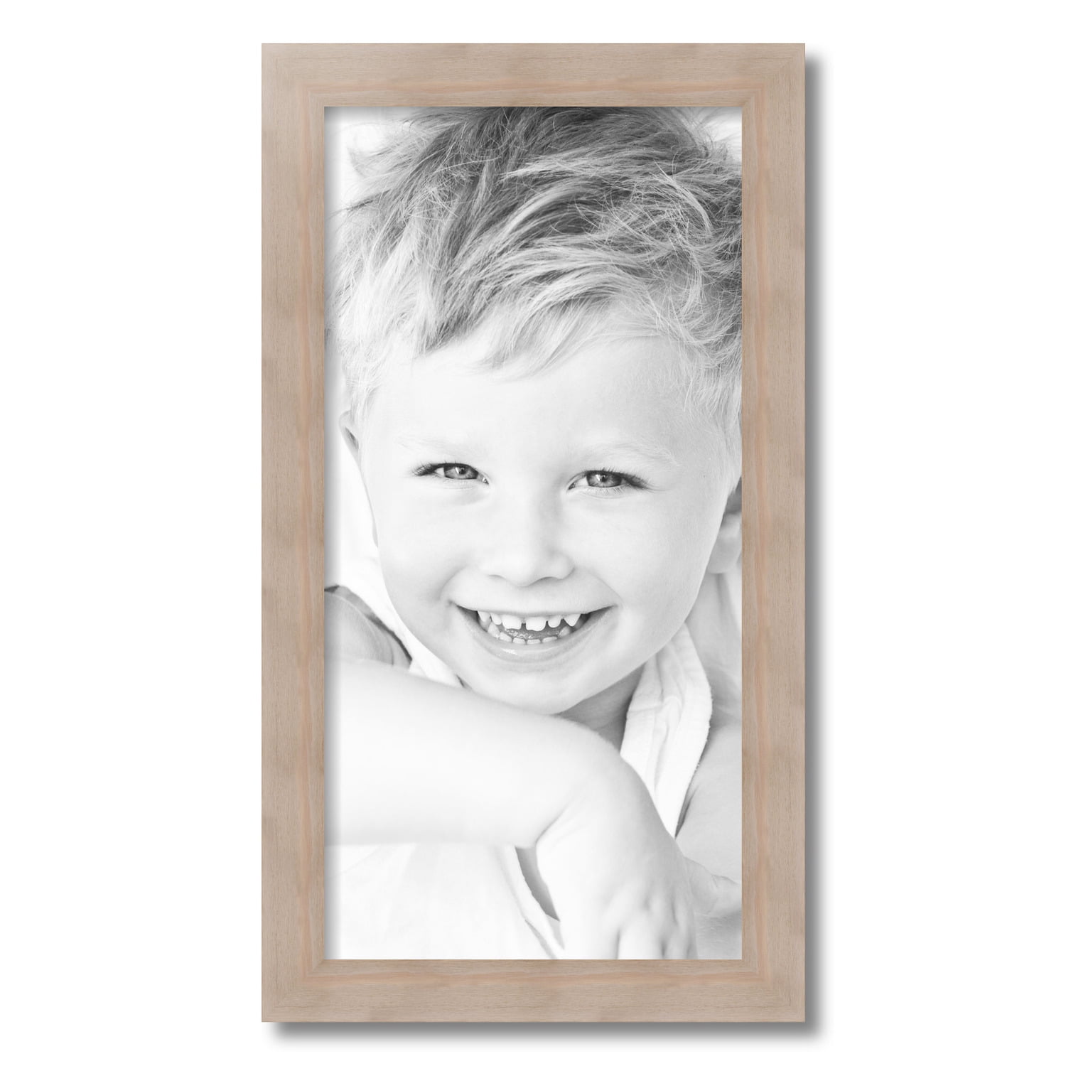 ArtToFrames 12x24 Inch Clear Stain Picture Frame This White Wood arttoframes-12x24-inch-clear-stain-picture-frame-this-white-wood