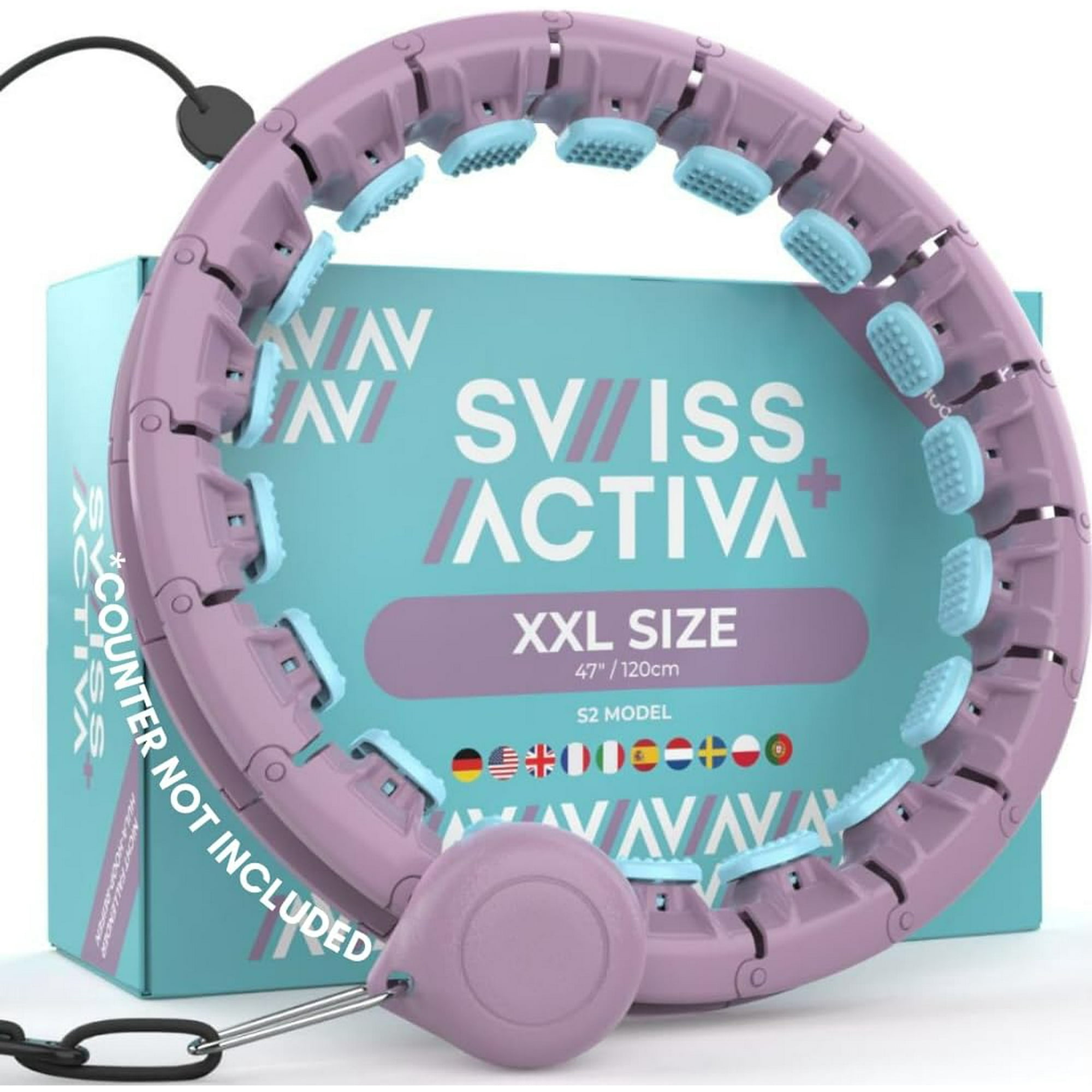 Click here for Hesignd Swiss Activa+ S2 Xxl Smart Hula Hoop Adult... prices
