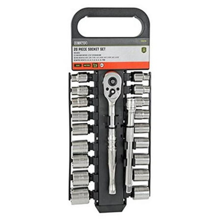 0.375 in. Drive Master Mechanic Socket Set - 20 Piece | Walmart Canada