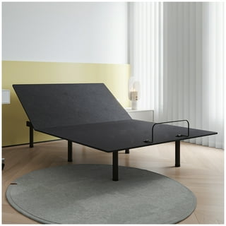Lucid Basic Remote Controlled Steel Adjustable Bed Base, Queen ...