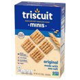 Triscuit Minis Original Whole Grain Wheat Crackers, Vegan Crackers, 8 ...