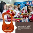 Lanytaeo 1 Set of Lyre Harp 10 String Lyre Harp Wooden Lyre Harp ...