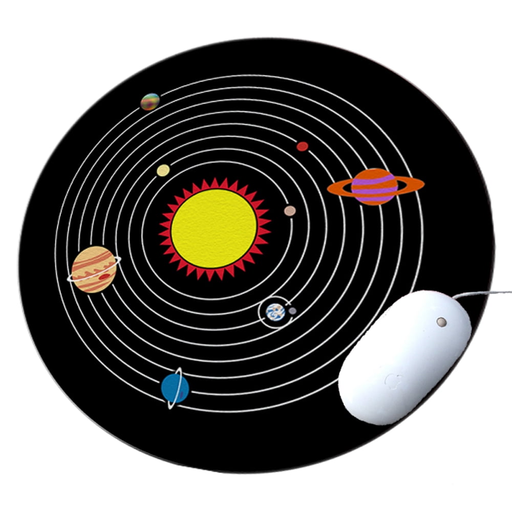 KuzmarK Round Mousepad / Hot Pad / Trivet - Solar System Sun - Walmart.com