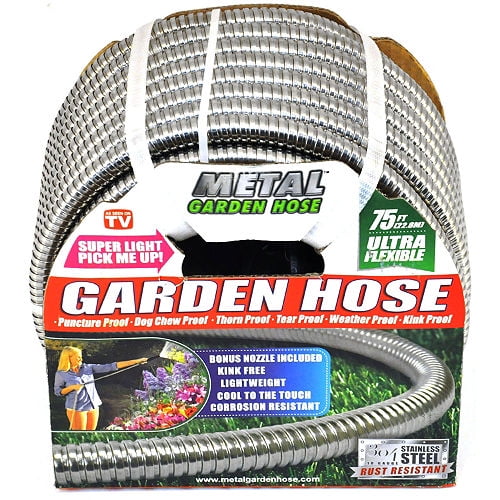 Metal Garden Hose 75 The Original 304 Stainless Steel Hose