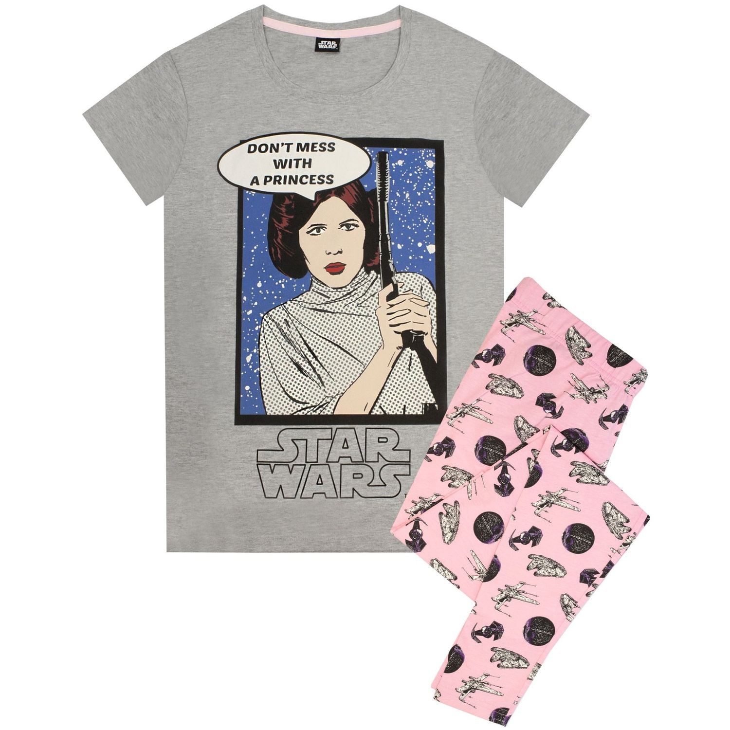 Click here for Star Wars Womens Princess Leia Pyjama Set L prices