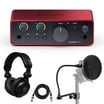 Focusrite Scarlett Solo Studio 4th Gen Recording Interface, Mic, Stand ...