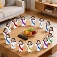 QenASHaing 50Pack Multicolor Mini Jesus Figurines in Bulk, Little Jesus ...