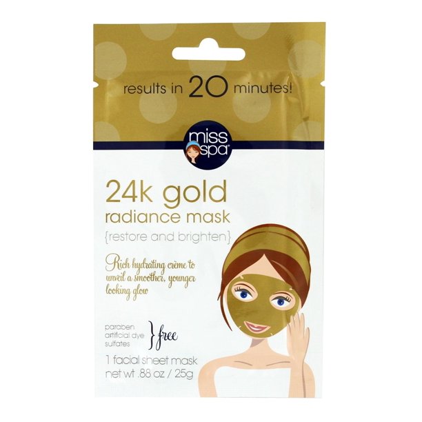 Gold Face Masks