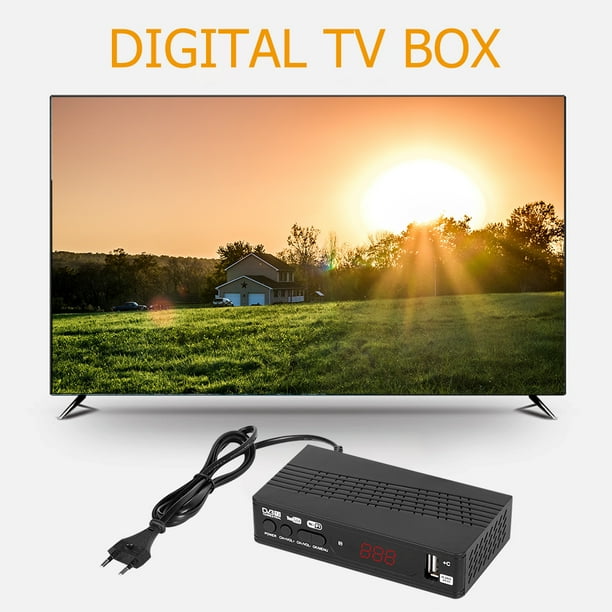 Box Converter DVB-T2 H.265 IPTV Set Top Box Video Display Receiver ...