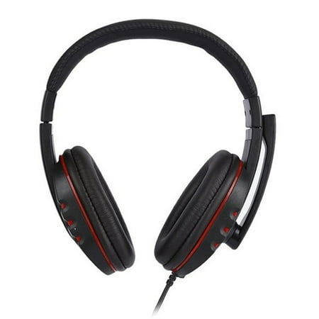 Laptop PC Computer Headphone Stereo Gaming Headband Headset 3.5mm Jack ...