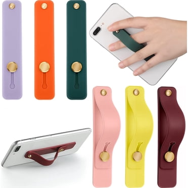 Stretching Silicone Phone Strap, Slim Cell Phone Holder for Hand ...