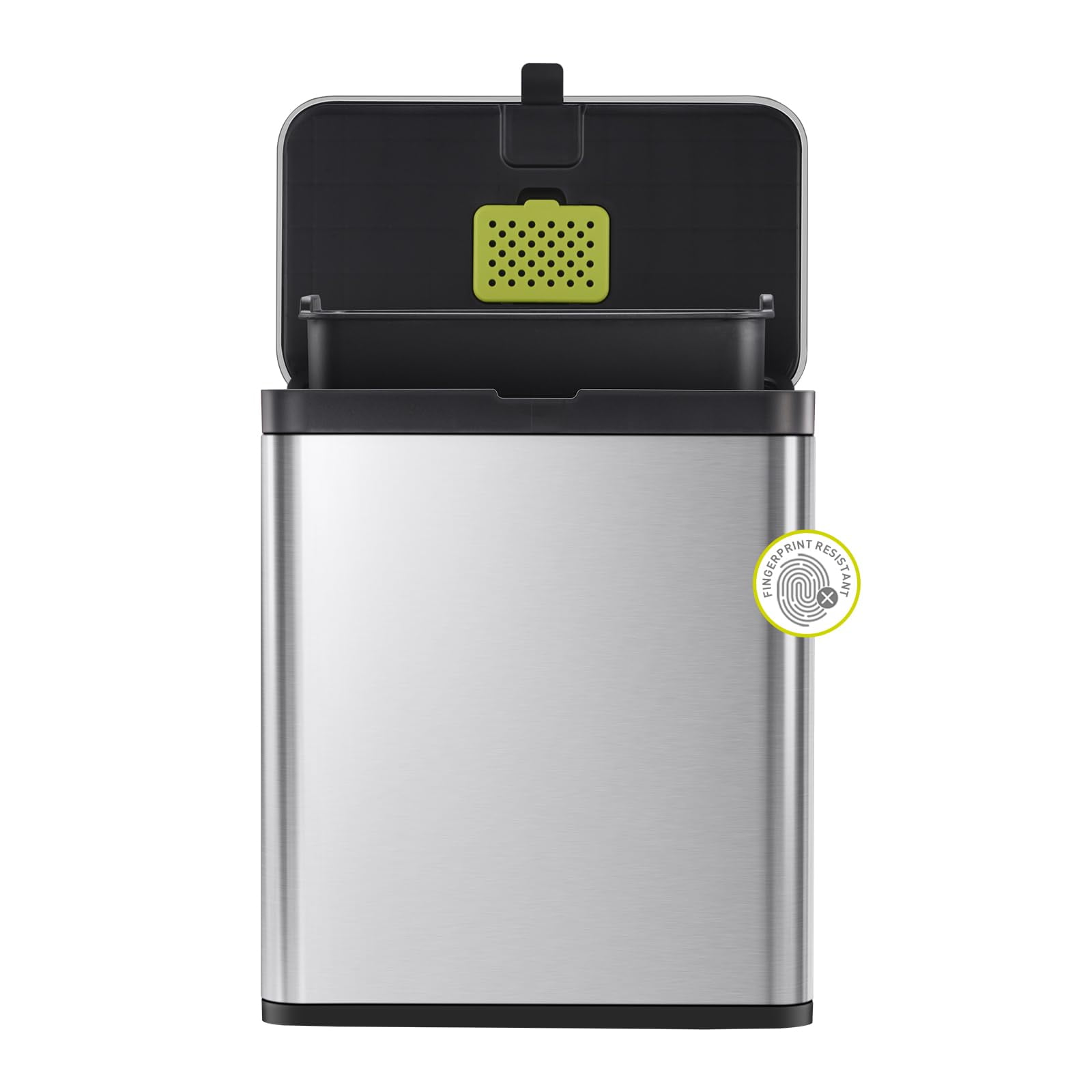 EKO Kitchen Compost Caddy, 7L Stainless Steel with Removable Inner ...