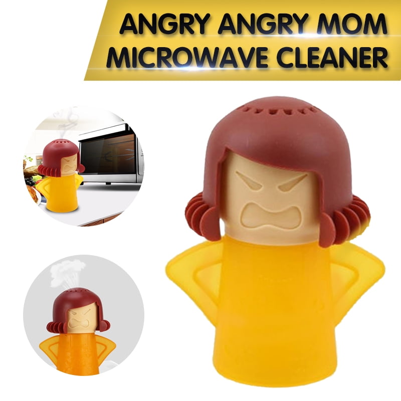 QJUHUNG Angry Mama Microwave Cleaner - Microwave Oven Steam Cleaner ...