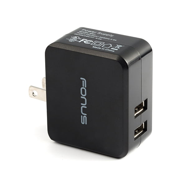 17W Home Charger for ASUS ROG Phone 2 - (2-Port USB 3.4A Wall AC Plug ...