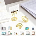 20Pcs Iron Wire Place Card Organiser Clip Picture Display Stand Metal ...