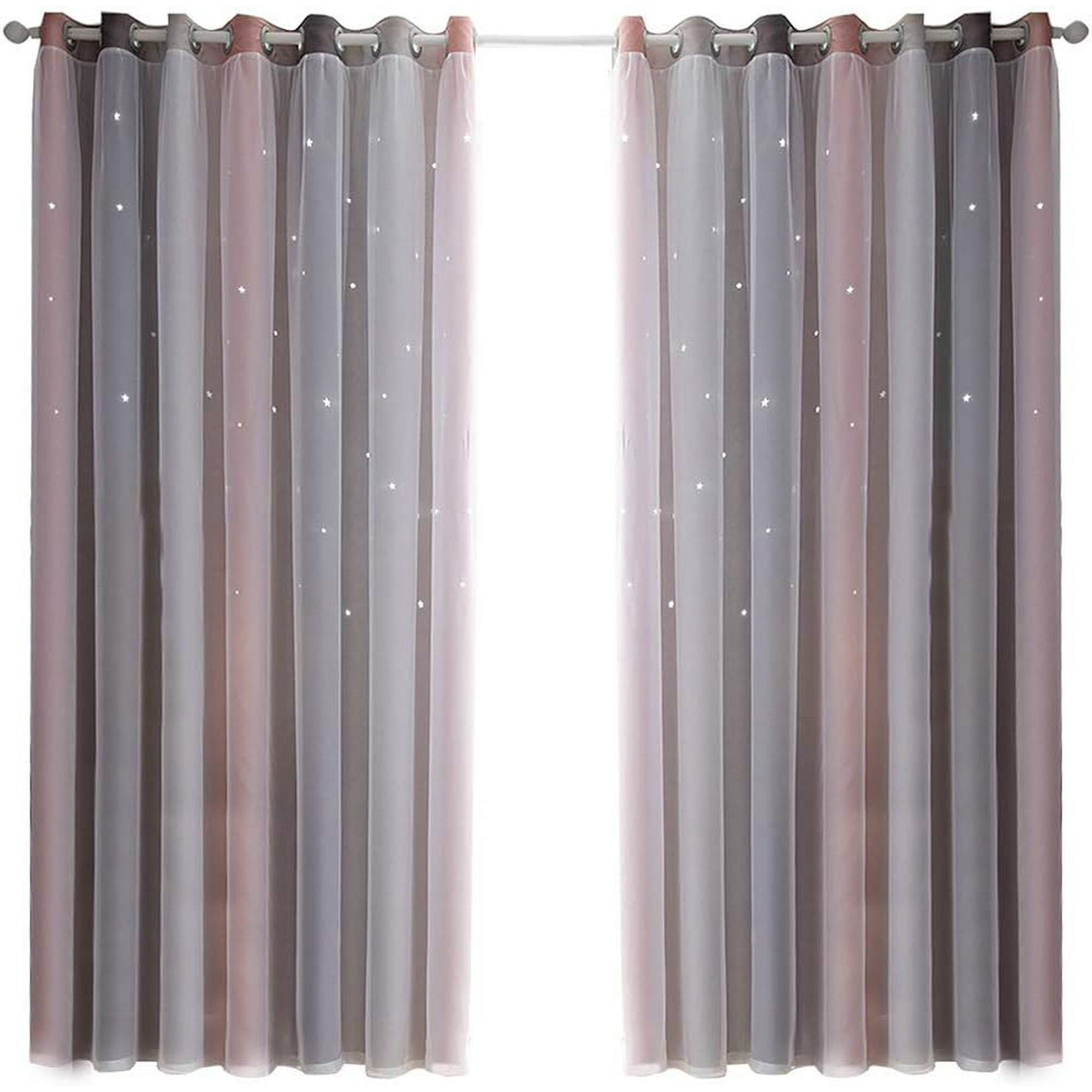 Click here for Florecebien Curtains Stars Blackout  Curtains Doub... prices