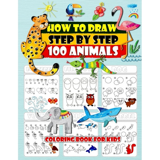 Easy Draw Animals Step Step
