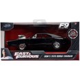 Fast & Furious 9 F9 1970 Dom's Dodge Charger 500 Black 1/32 Diecast Car ...