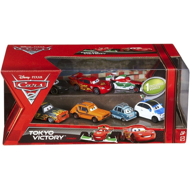 Disney Cars Multi-Packs Radiator Springs Race 7-Pack Diecast Car Set ...