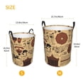 Ancient Greece Vintage Acropolis Foldable Laundry Hamper with Handle ...