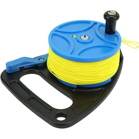 Diving Reels, Spool Finger Reel Anchor Rope Spool Reel with Yellow Wire ...