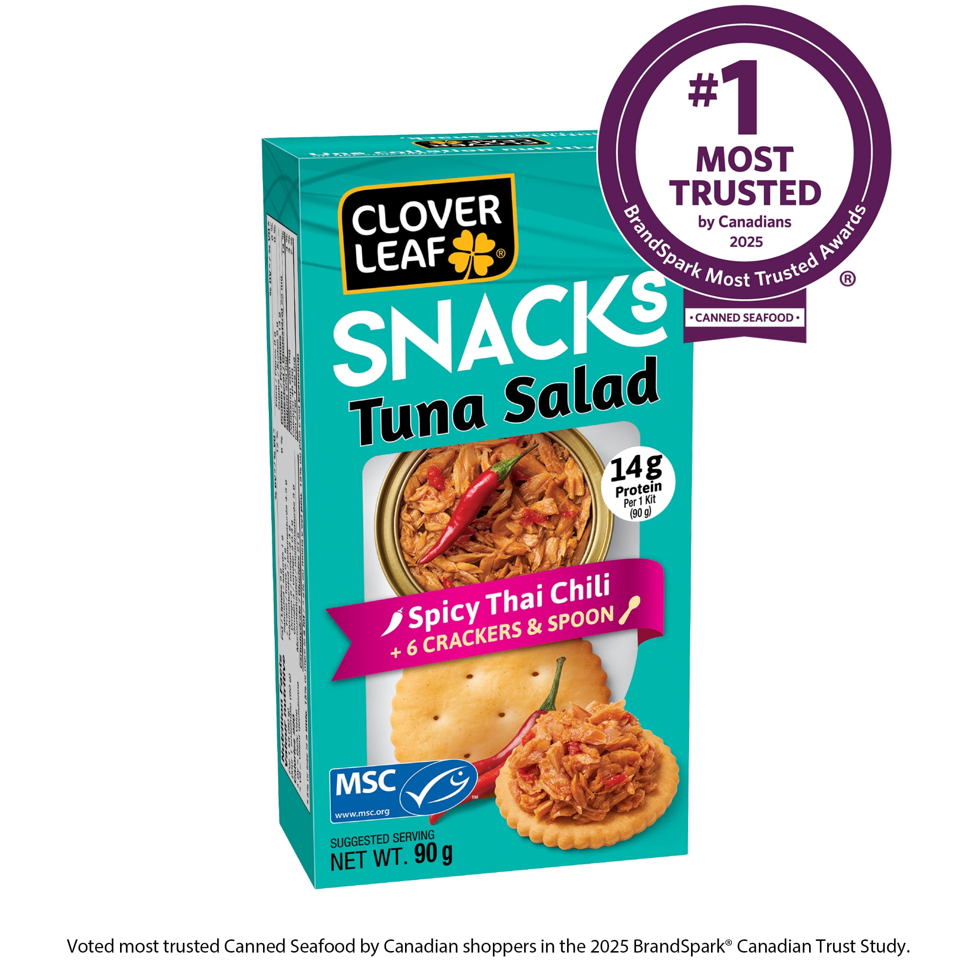 Click here for Clover Leaf Tuna Snacks - Spicy Thai Chili 90 G prices