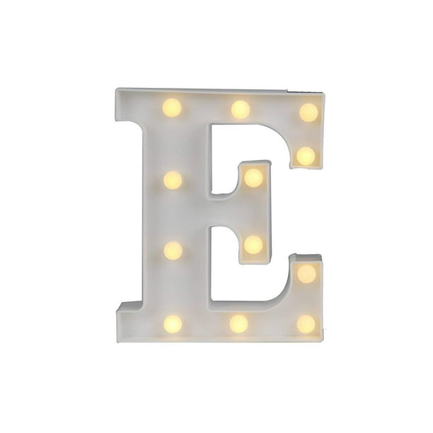Magik Light up Letter LED Alphabet Number Symbol Plastic Battery ...