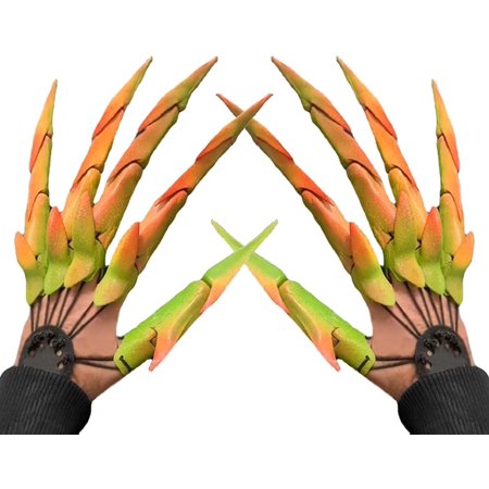 1Pair Halloween Articulated Fingers, Flexible 3D Printed Articulated ...