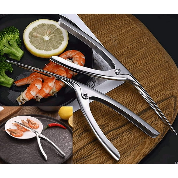 Shrimp Peeling and Deveining Seafood Shell Prawn Curved Peeler Shrimp ...