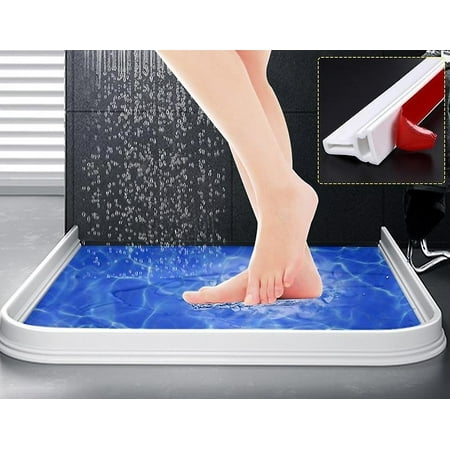 densenon Bathroom Water-retaining Bar Shower Trays Silicone Rubber ...