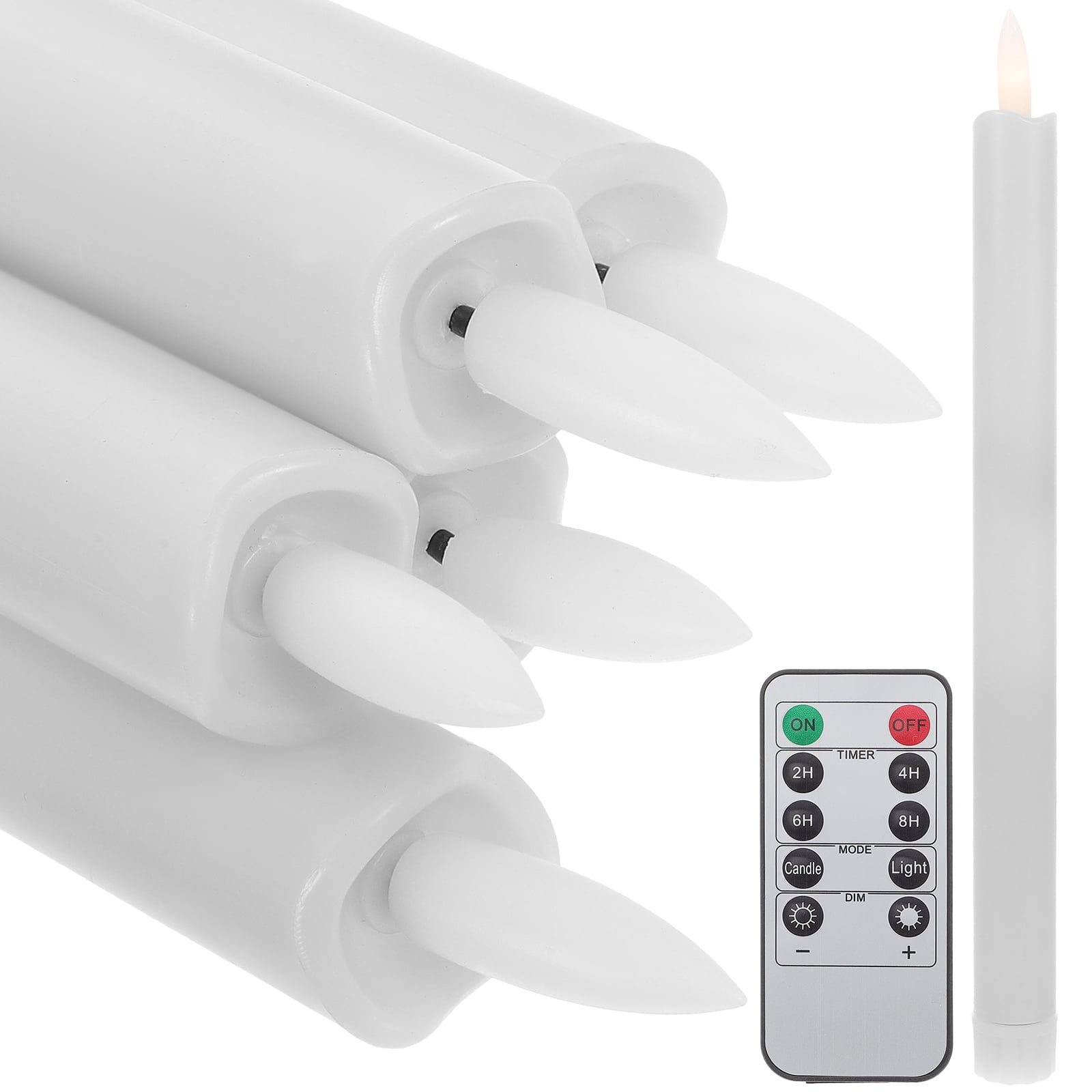 Click here for Cosmobetty 6pcs Flameless Taper Candles With Remot... prices