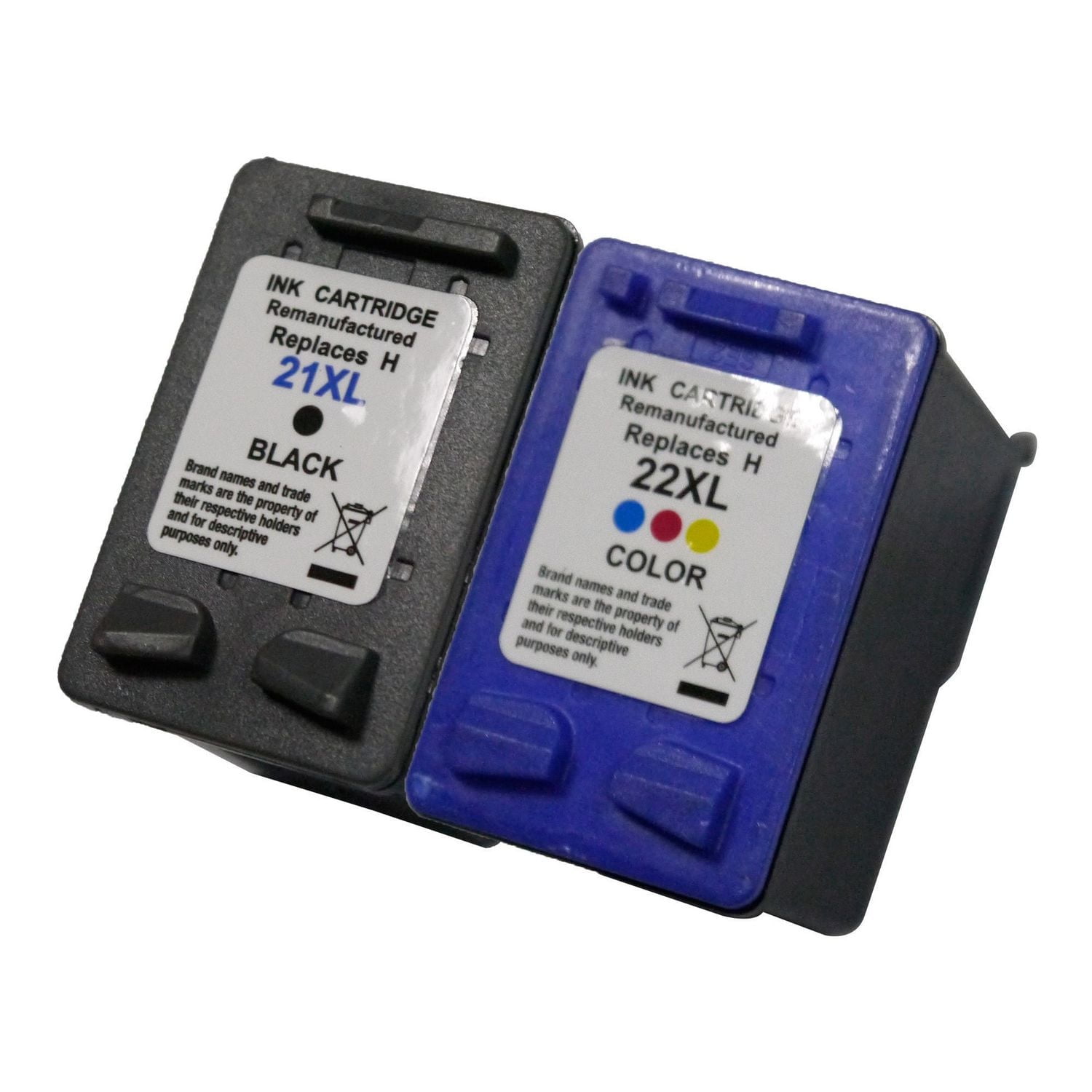 Click here for L-Ink Compatible Hp 21 Black / 22 Tri-Colour Ink C... prices