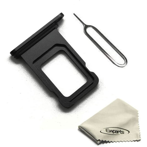 Replacement Part for iPhone 11 Sim Card Tray 6.1 Inch Black (Single ...