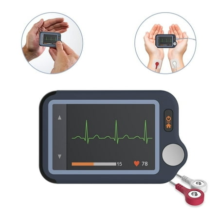 EMAY Bluetooth EKG Machine | Portable ECG Monitor for iPhone, Android ...