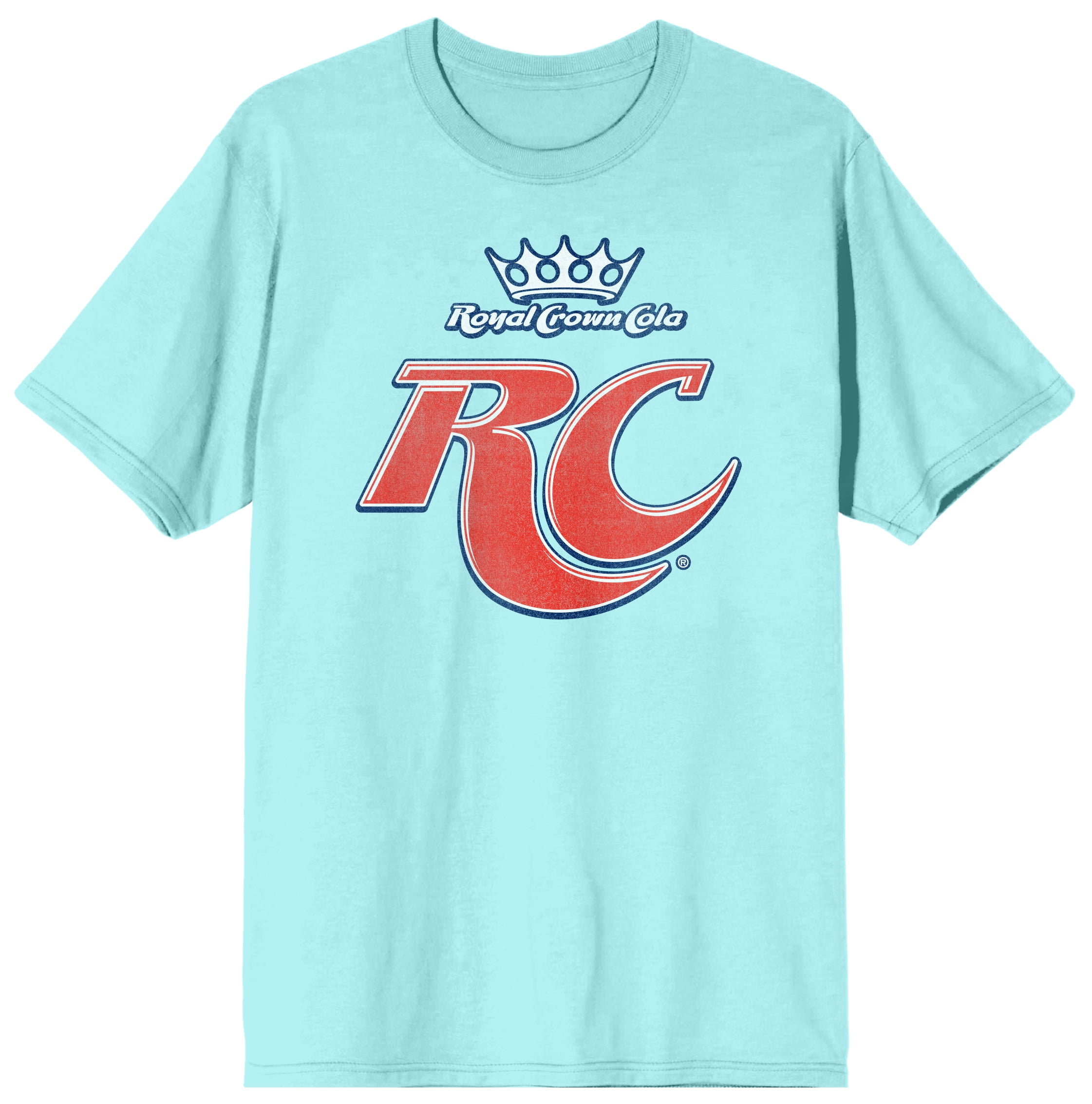 RC Cola Logo Men’s Celadon T-shirt-Large - Walmart.com