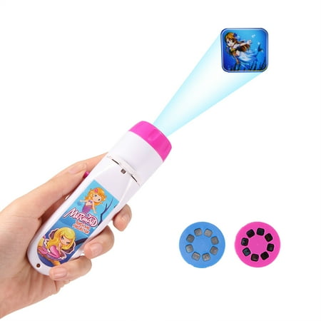 SUNSBELL Projection Flashlight Children Projector Light Cute Cartoon ...