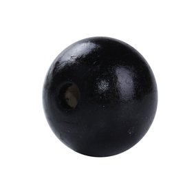 10 Large Round Wood Beads Bulk 18mm with 3.5mm Hole - Walmart.com