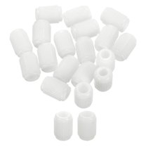 Uxcell 100 pack 0.34"x0.39" Hinge Dowels, Plastic Dowel Insert with ...