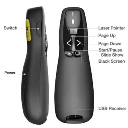 Wireless Presenter Pointer Ppt Slide Advancer Remote Control Flip Pen ...