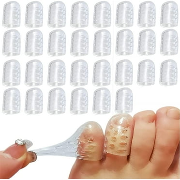 Toe Protectors, Silicone Toe Cot Soft Wear Resistant Hole Design ...
