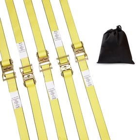 TorkStrap HD750 - Spring Loaded Cargo Tie Down Straps - 2250lb Strength ...