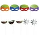 Teenage Mutant Ninja Turtles Photo Booth Props, 8pc - Walmart.com