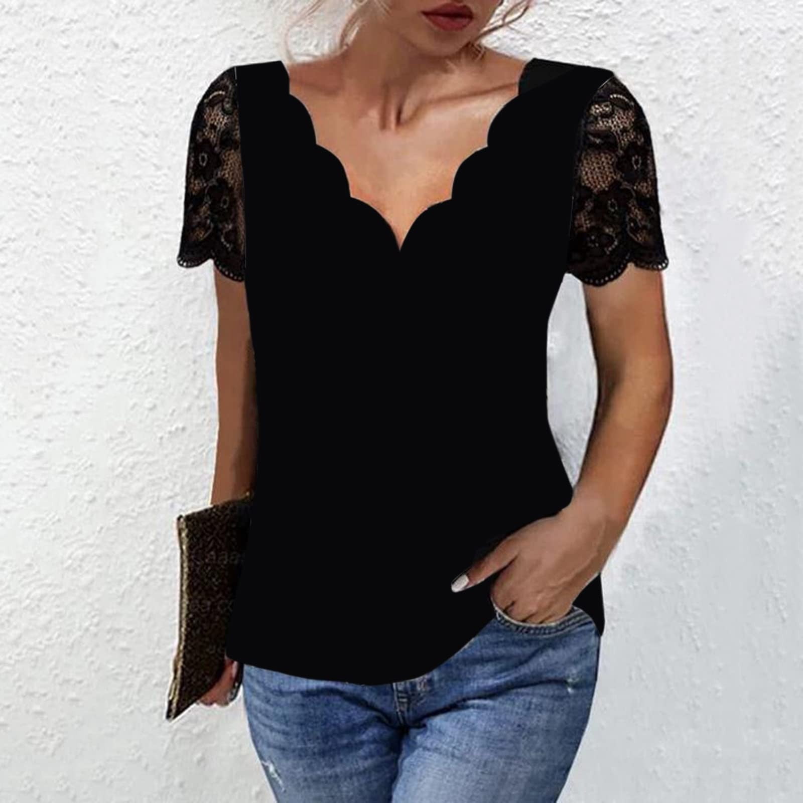 Click here for Smihono Oversized T- Shirt For Women Casual Fashio... prices