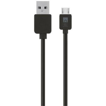 USB 2.0 to Micro USB Cable (Black) By FireFold - Walmart.com