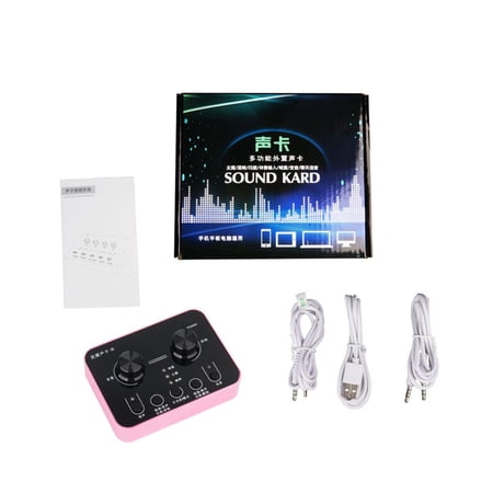 E-GotoFuture i9 Multifunctional Sound Card Multiple Funny Sound Effect ...