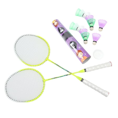 Badminton Rackets Set, Sport Badminton Rackets T Joint One Piece Racket ...