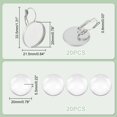 1 Box 20Pcs 304 Stainless Steel Leverback Earring Findings with 20Pcs ...